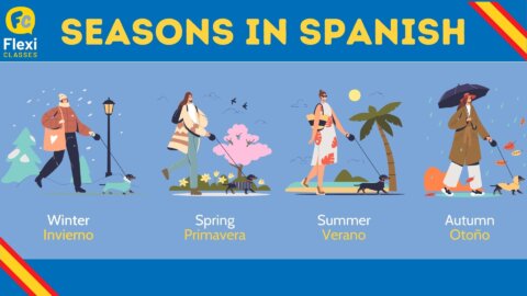 Seasons in Spanish || All Four Seasons PLUS Cultural Insights