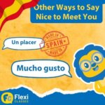 Nice to Meet You in Spanish - Essential Introduction Vocabulary