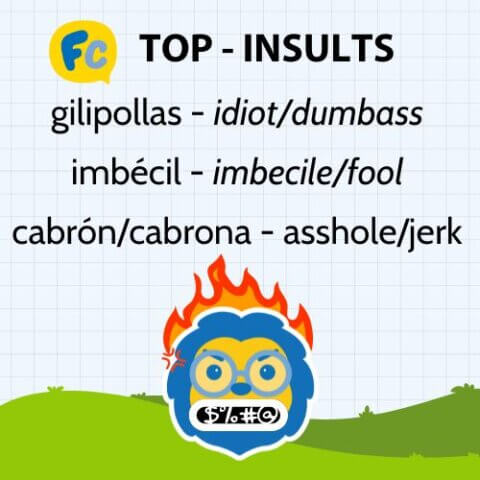 Spanish Curse Words 🤬 Common Slurs and FREE QUIZ